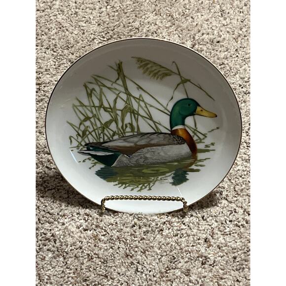 Rubel & Co | Dining | Waterfowl Duck Plate By Ned Smith Vtg Rare ...